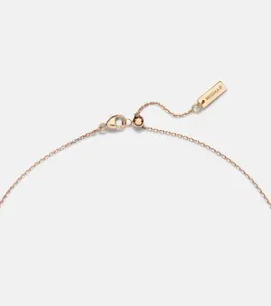 Messika Move Uno Large 18kt Rose Diamond Necklace
