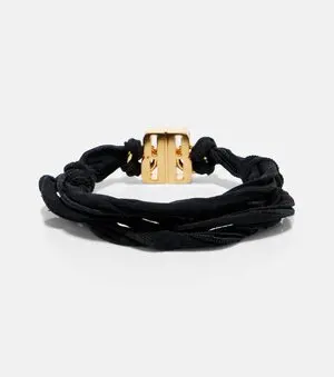 Balenciaga Bb Bracelet In Brass