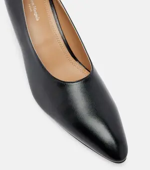 MAISON MARGIELA Leather Wedge Pumps