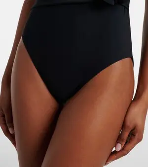 KARLA COLLETTO Rosetta Floral-appliqué Swimsuit