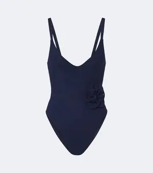 KARLA COLLETTO Rosetta One-piece Swimsuit - Blue