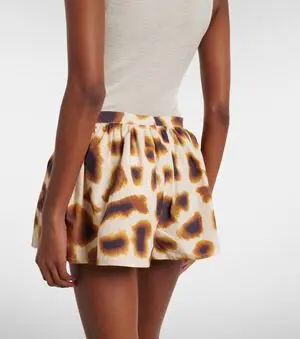 Christopher Esber Printed Cotton Shorts