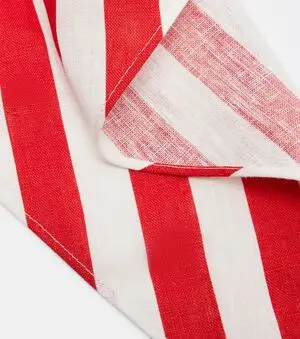 Posse Pamela Striped Linen Head Wrap