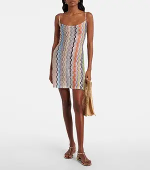 Missoni Zig Zag Knit Mini Dress