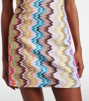 Missoni Zigzag Open-back Minidress