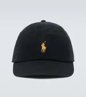 Polo Ralph Lauren Cotton Baseball Cap - Black