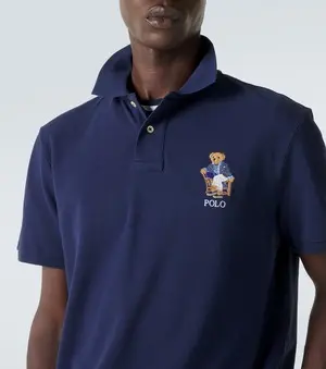 Polo Ralph Lauren Polo Bear Cotton Pique Polo Shirt