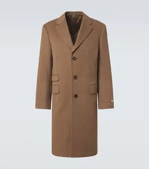 Canali Single-breasted Wool Coat