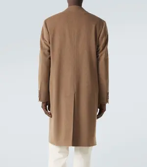 Canali Single-breasted Wool Coat