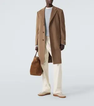Canali Single-breasted Wool Coat