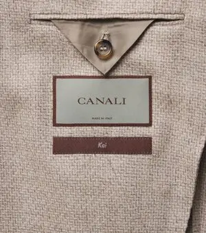 Canali Kei Wool Blazer - Grey