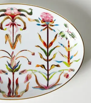 L'Objet Grand Tour Medium Porcelain Platter