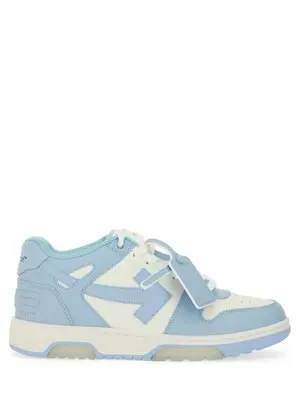 Off-White Out Of Office" Calfskin Leather Sneakers