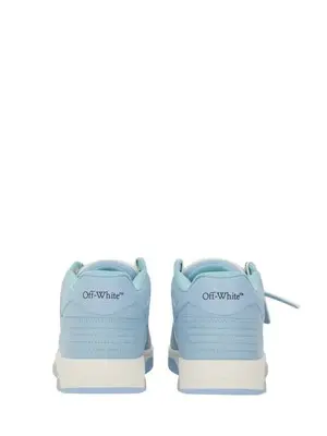 Off-White Out Of Office" Calfskin Leather Sneakers