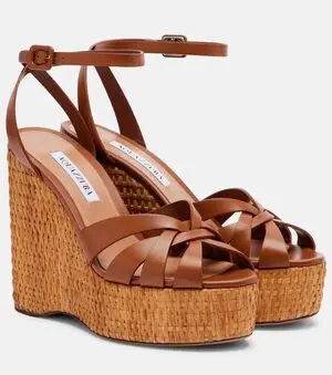 Aquazzura Buckled Espadrilles