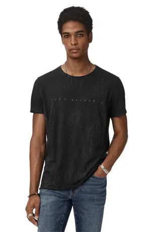 John Varvatos Raw Edge Graphic T-shirt