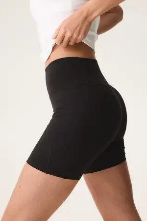 H&M Softmove™ Pocket Cycling Shorts - Black