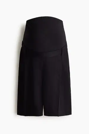 H&m Mama Bermuda Shorts - Black