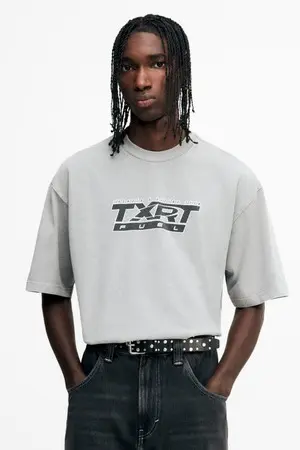 H&m Loose Fit Washed T-shirt