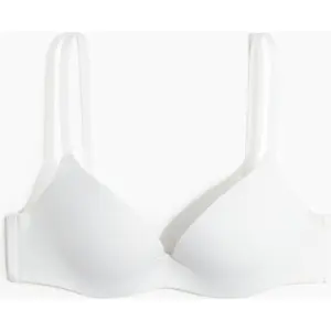H&m Microfibre Super Push-up Bra - White