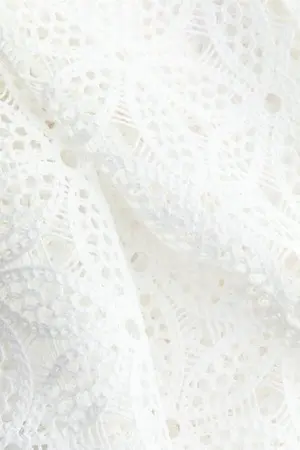 H&m Floral Lace Halterneck Maxi Dress