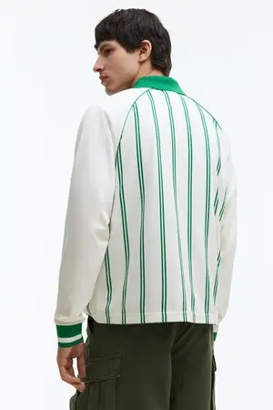 H&m Loose Fit Printed Polo Shirt