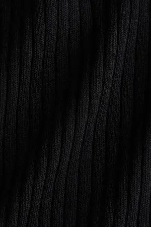 H&m Lace-trimmed Rib-knit Midi Dress