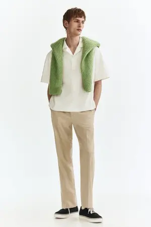 H&m Loose Fit Polo Shirt