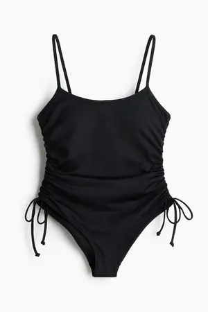 H&m Padded-cup High-leg Swimsuit