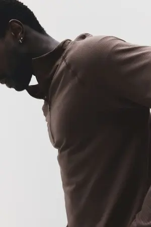 H&m Muscle Fit Zip Top Sports Top
