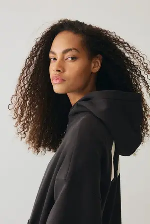 H&m Oversized Hoodie With Kangaroo Pocket And Drawstring Hood
