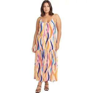 24seven Comfort Apparel Slip Day Dresses