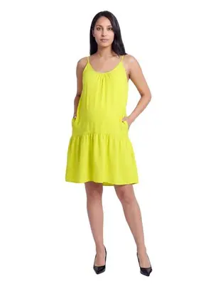 24seven Comfort Apparel Strappy Cocktail Dresses