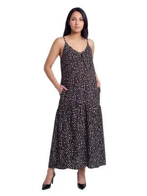 24seven Comfort Apparel Paneled Day Dresses