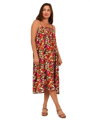 24seven Comfort Apparel Ruffled Dresses