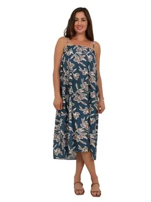 24seven Comfort Apparel Spaghetti Strap Dresses