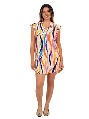 24seven Comfort Apparel Shirt Dress Day Dresses