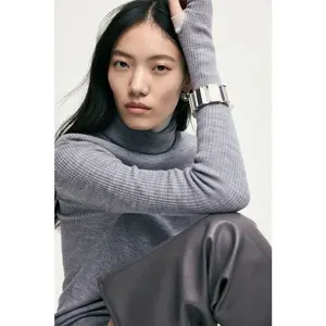 H&m Chunky Geometric Bracelet - Silver-colored