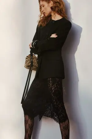 H&m Lace Pencil Skirt
