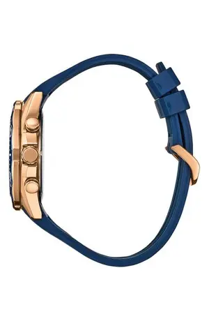 Citizen Eco-drive Chronograph Watch With Synthetic Strap - Navy