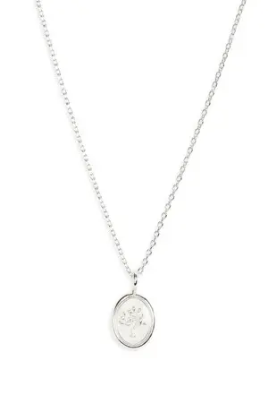 Estée Lauder Plated Tree Of Life Pendant Necklace - Silver