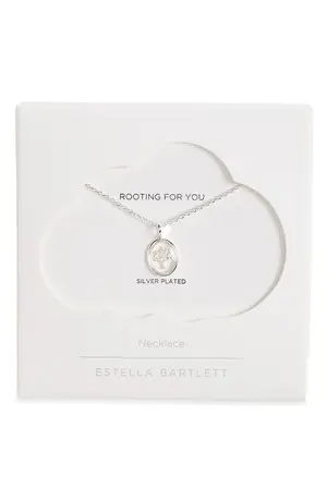 Estée Lauder Plated Tree Of Life Pendant Necklace