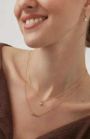 Estée Lauder Mama Pendant Necklace