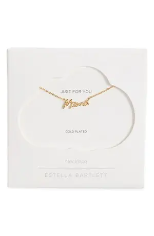 Estée Lauder Mama Pendant Necklace
