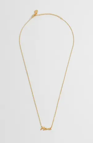 Estée Lauder Mama Pendant Necklace