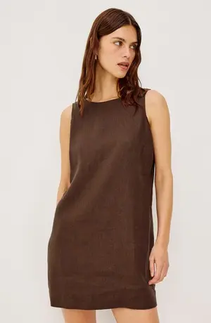 Rails Lindsey Linen Shift Dress