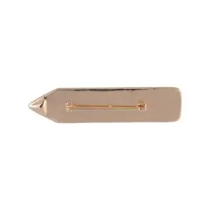 HALLMARK Pencil "teach" Pin With Pave Stones And Enamel Detail