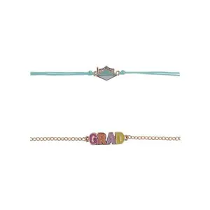 HALLMARK Pastel Graduation Bracelet Set