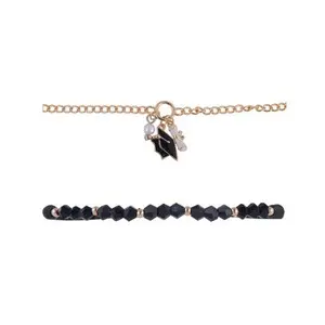 HALLMARK 4-piece Graduation Charm Bracelet Set