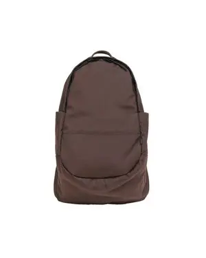 VOWELS Minimalist Cordura Backpack - Brown